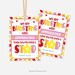 Bursting With Appreciation Star Tag, Thank You Candy Gift for Teachers ...