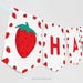 Strawberry Birthday Banner, Berry First Birthday Party Bunting, Summer ...