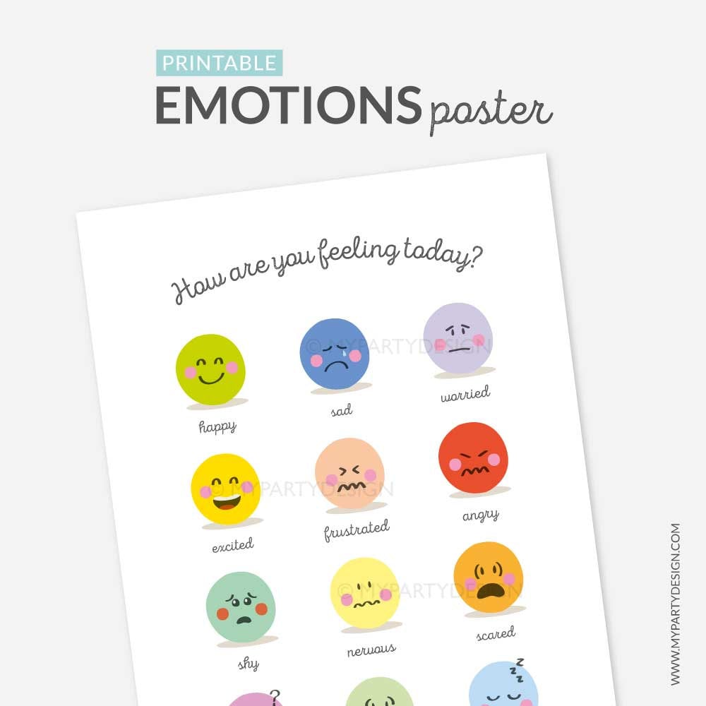 Calm Down Corner Kit for Kids, Printable Emotional Regulation for ...
