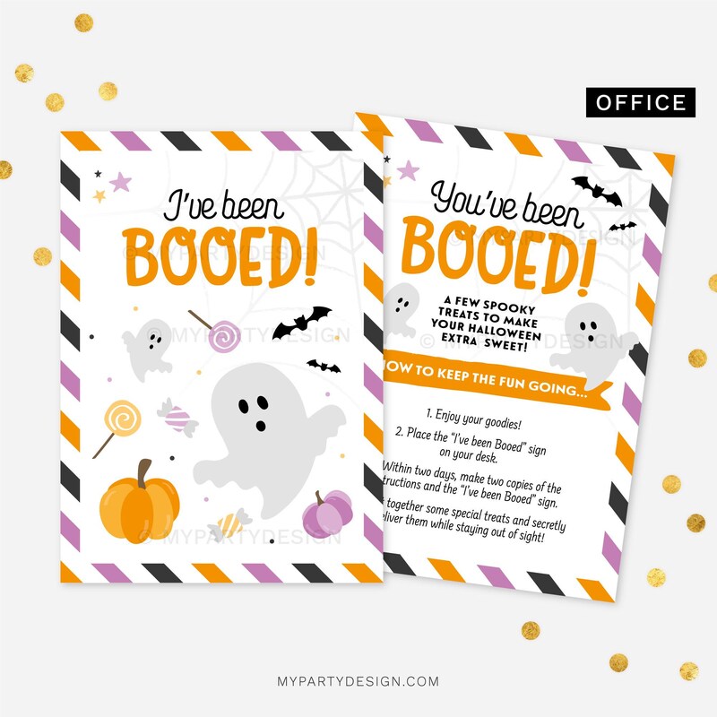 You've Been Booed Office - Etsy