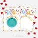 Play Dough Valentine's Day Card, Kids Valentine Tags for Classroom, You ...