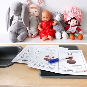 Doctor Dramatic Play Set, Hospital or Doctor's Practice Pretend Play ...