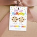 Chip Chip Hooray Happy 100th Day Tag, 100 Days of of School Cookie Gift ...