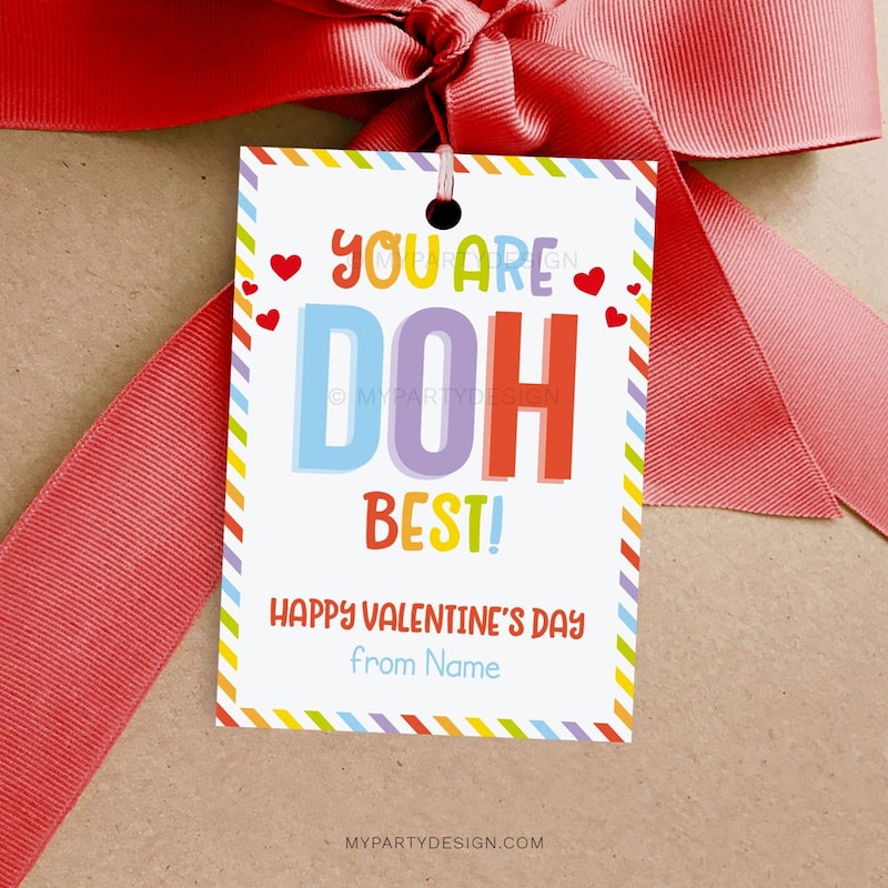 Play Doh Valentine - Etsy