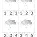 Weather Counting Cards Rain Drop Clip Cards Learn the - Etsy