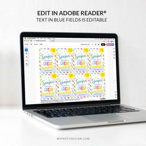 Summer Soap Gift Tag, Soapin You Have a Great Summer Appreciation Gift ...