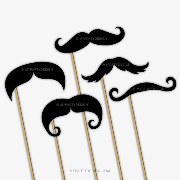 Mustache Photobooth - Etsy
