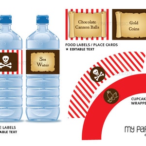 Pirate Birthday Decorations, Party Pack, Pirate Party Kit, Party ...