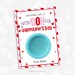 Won Doh Ful Valentine's Day Card, Kids Play Dough Valentine Tags for ...