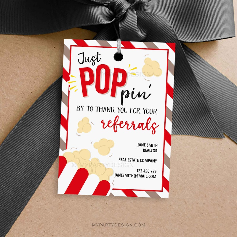 Just Popping by to Say Thank You - Etsy