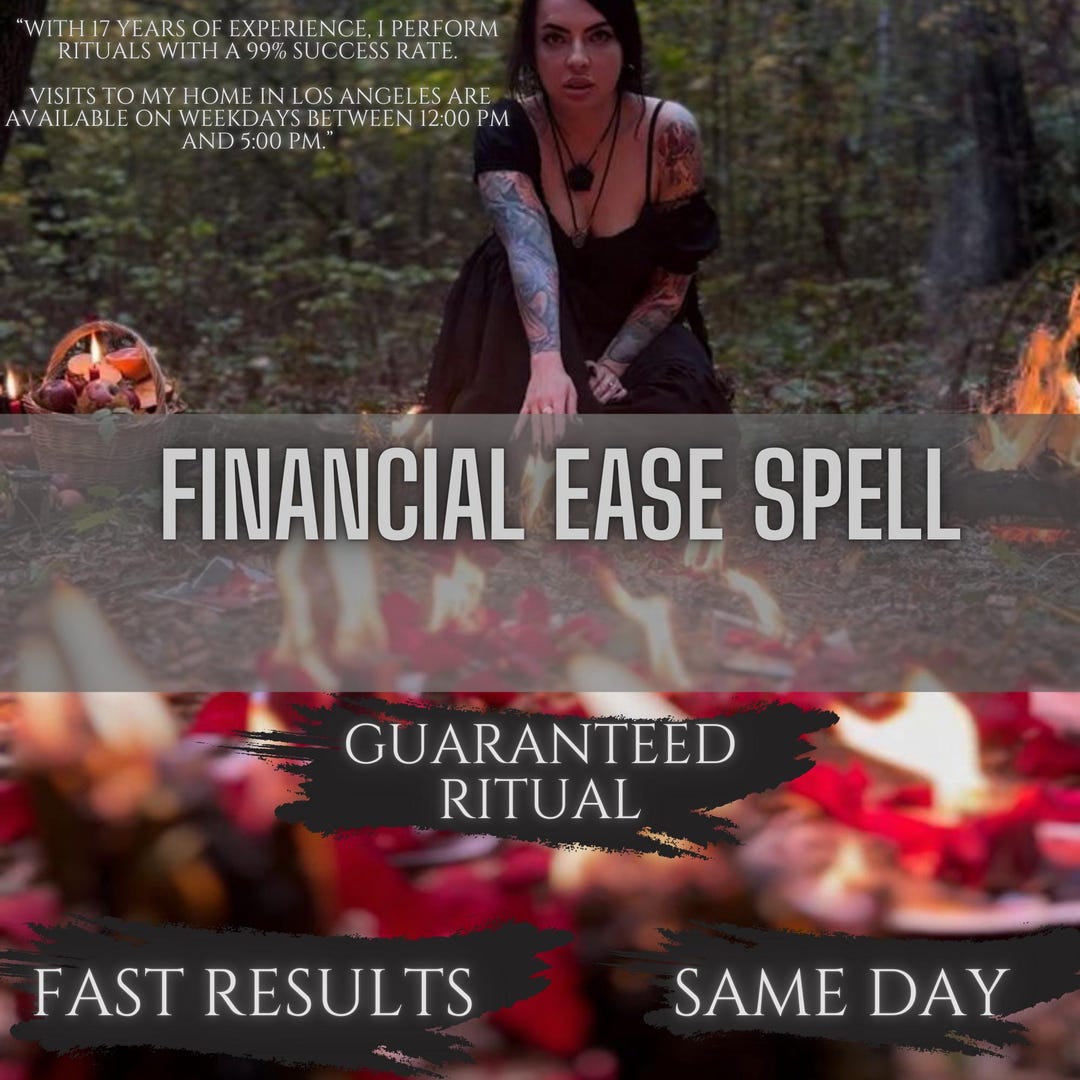 Financial Ease Spell Ritual | Money Stress Relief, Abundance Flow ...