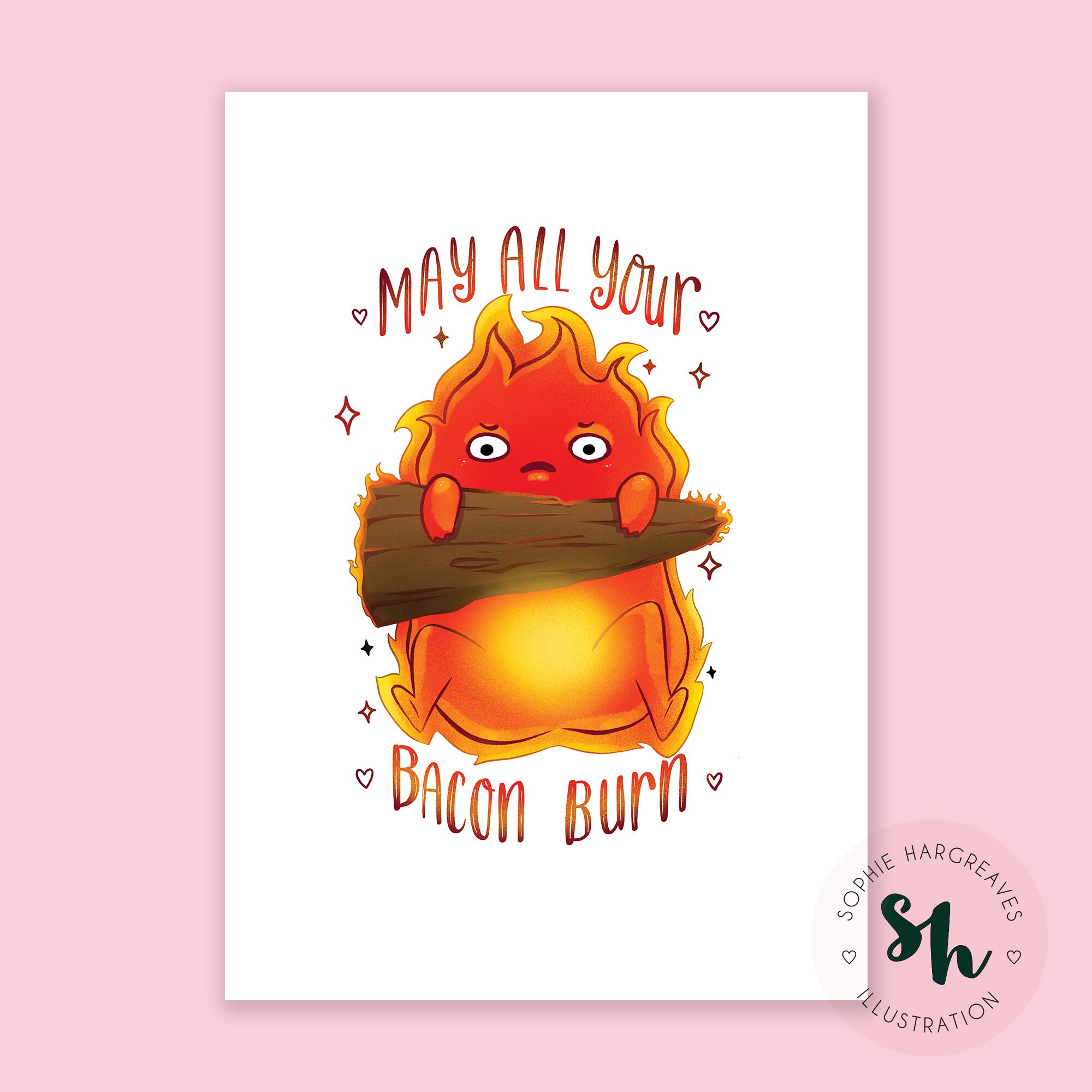 Calcifer May All Your Bacon Burn