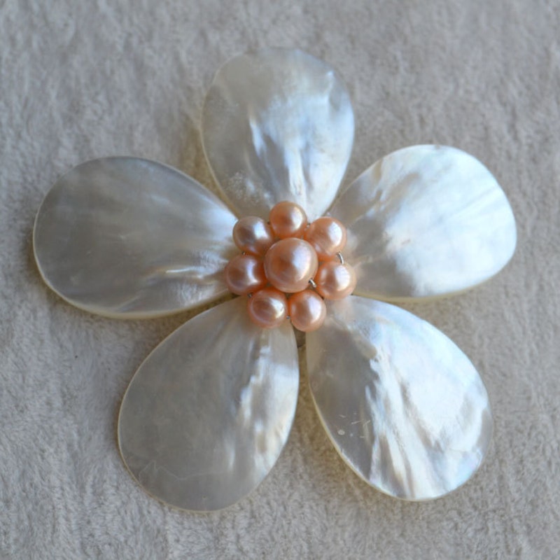 Shell Flowers - Etsy