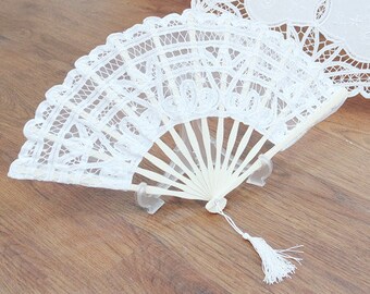 Lace fan | Etsy