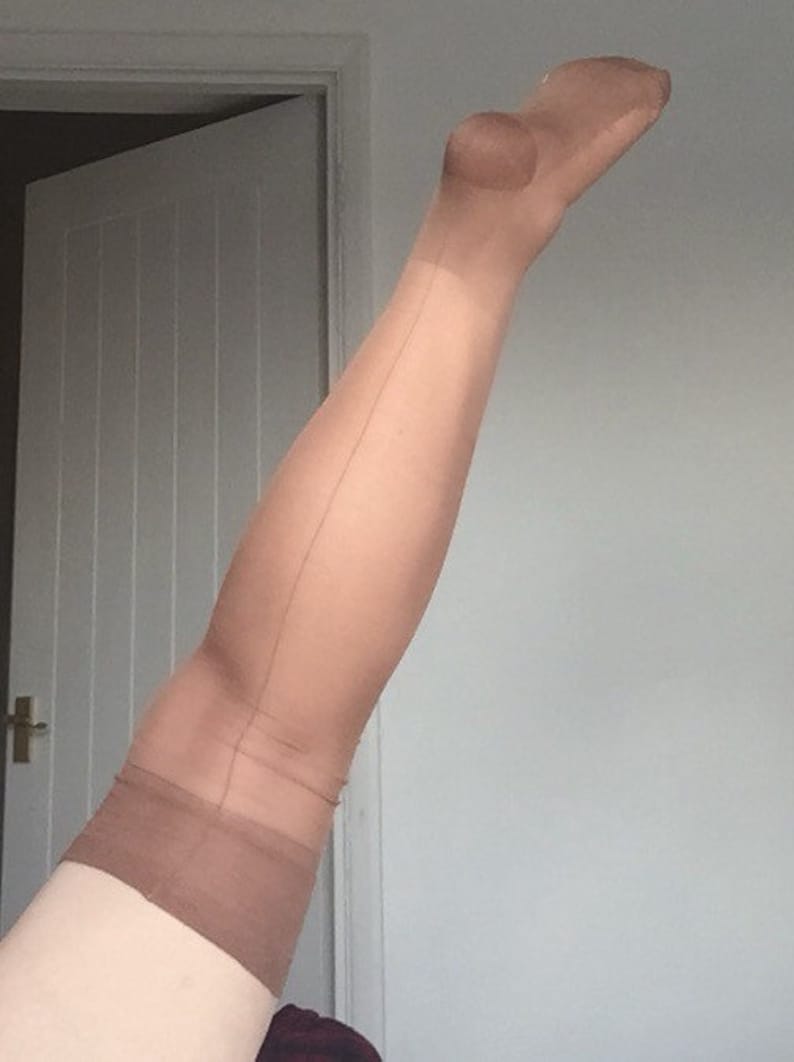 Genuine Vintage 40s Elite Seamed Stockings Cc41 Etsy