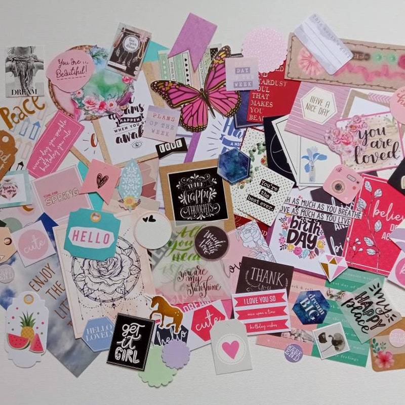 Scrapbooking Tags - Etsy