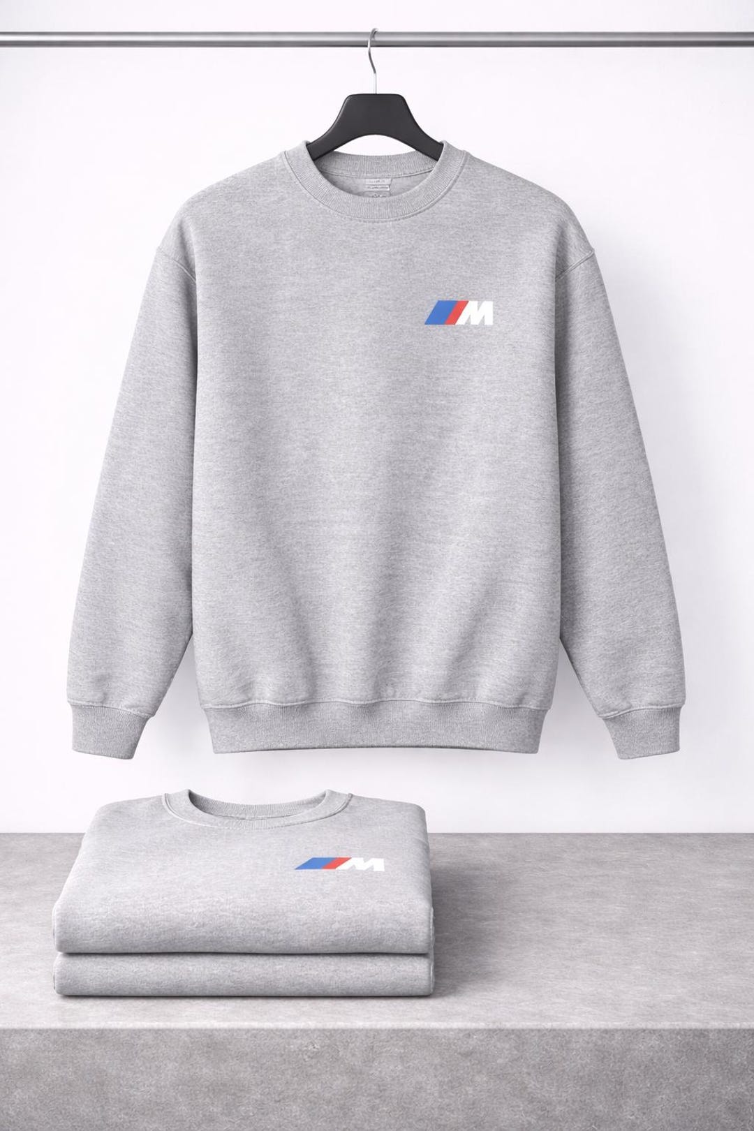 BMW M Performance Embroidered Sweatshirt - Etsy