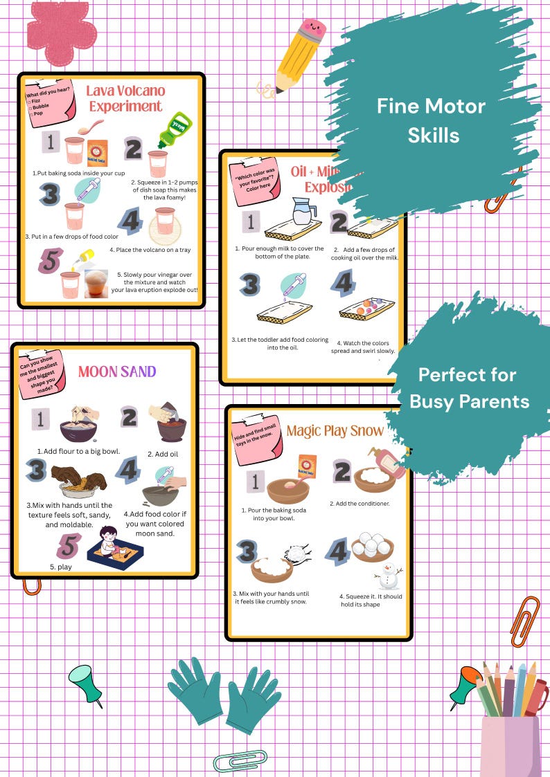 DIY Science Experiments for Kids | Printable STEM Journal (PDF Download ...