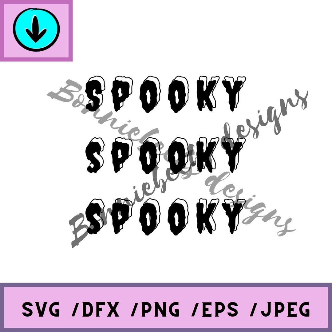 Spooky SVG, Halloween Shirt Svg, Spooky Shirt Svg, Spooky Vibes Svg ...