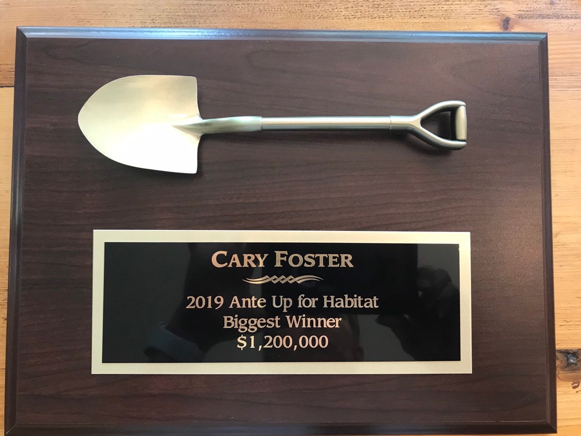 9x12 Cherry Groundbreaking Shovel Custom Engraved - Etsy