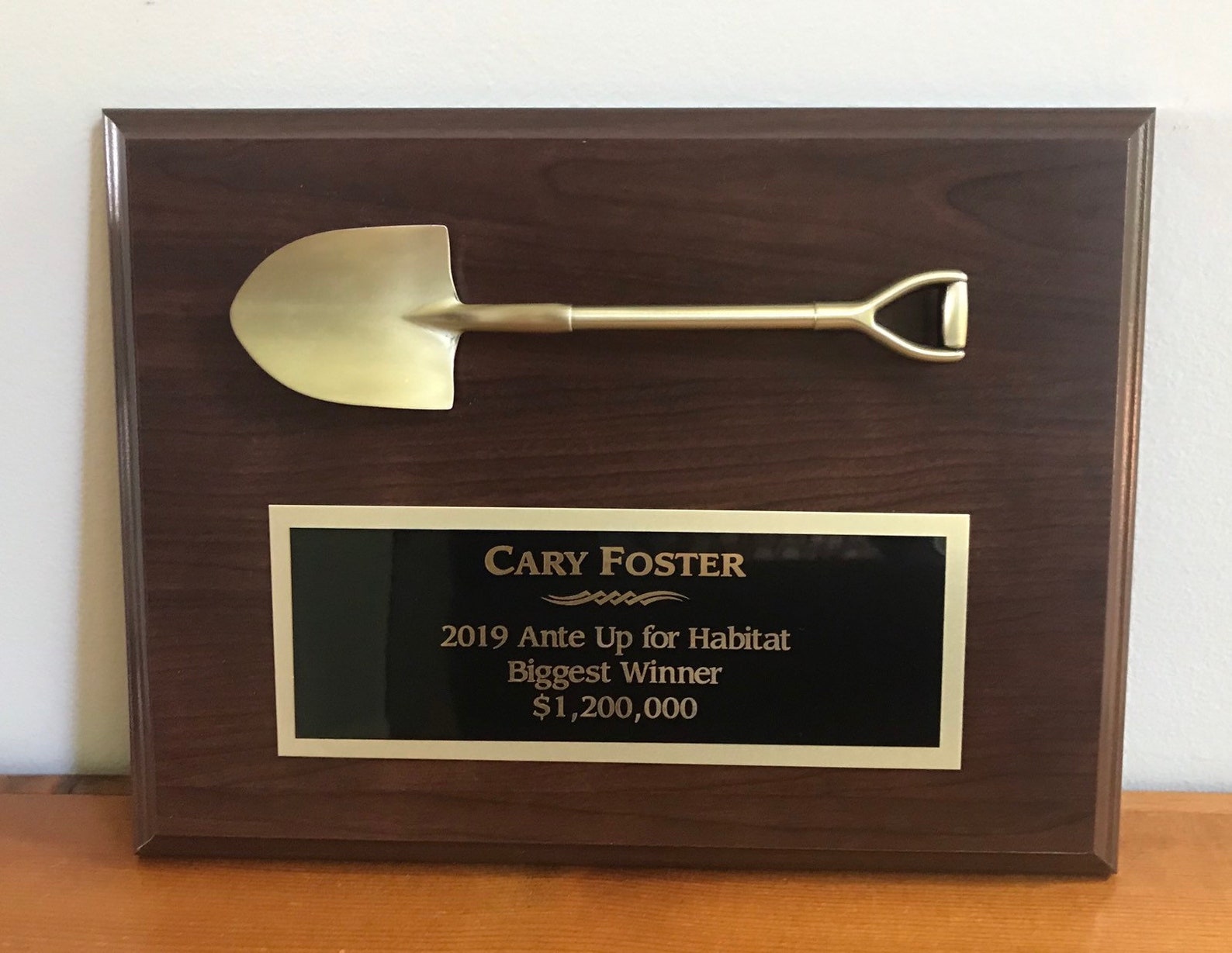 9x12 Cherry Groundbreaking Shovel Custom Engraved - Etsy