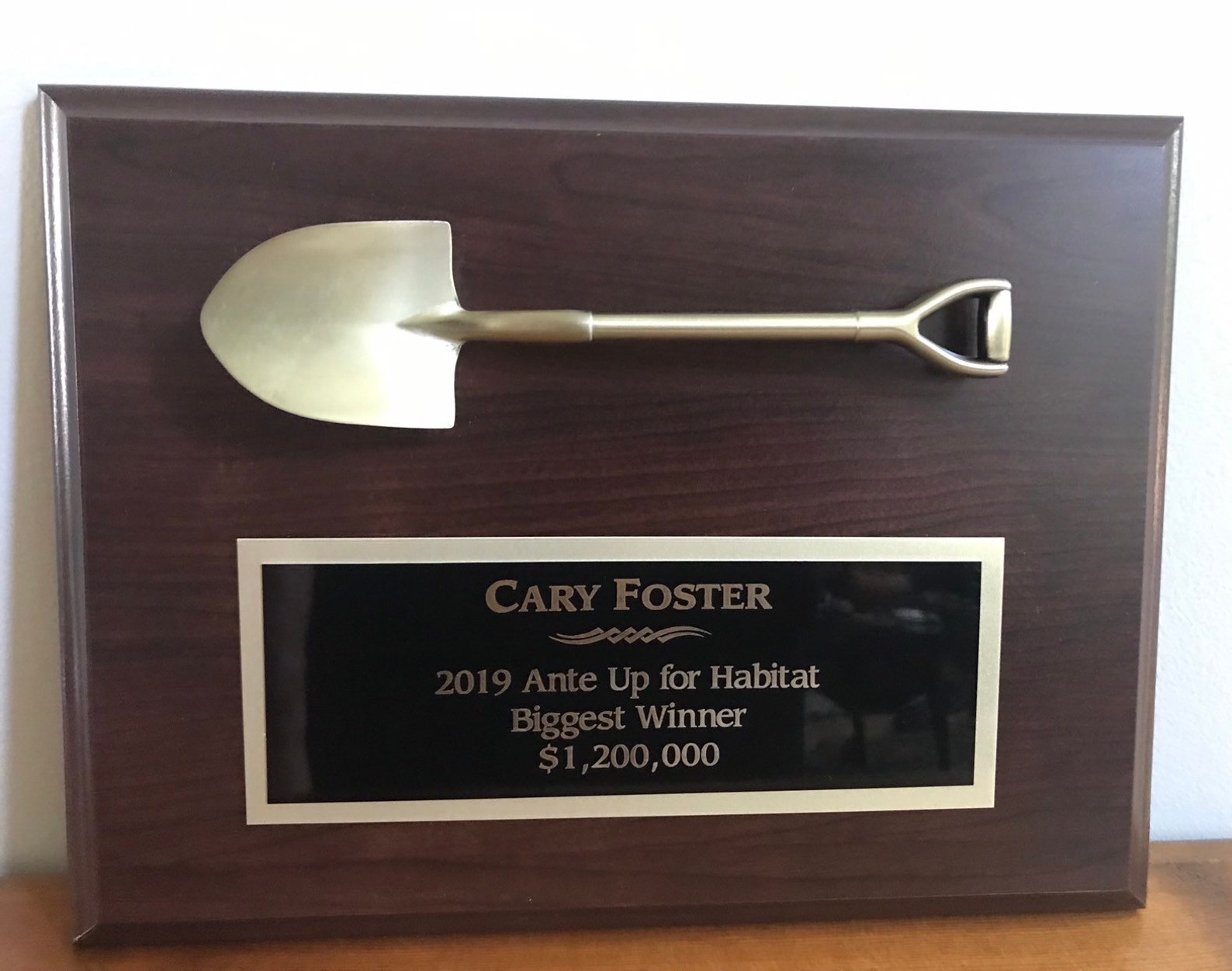 9x12 Cherry Groundbreaking Shovel Custom Engraved - Etsy