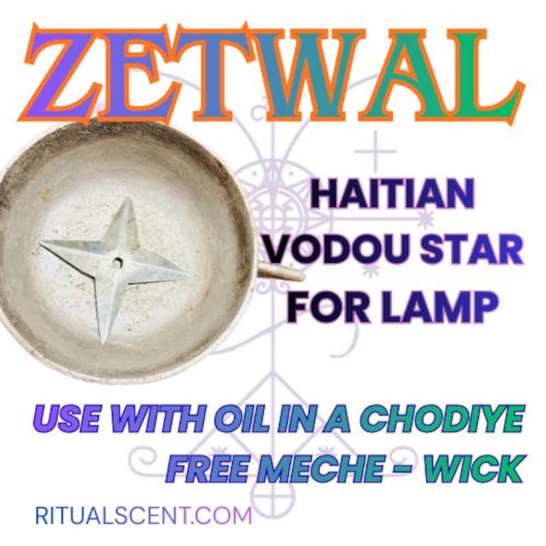 Zetwal Lamp Meche Etwal Vodou Ritual Light Loa Lwa Erzulie Dantor ...