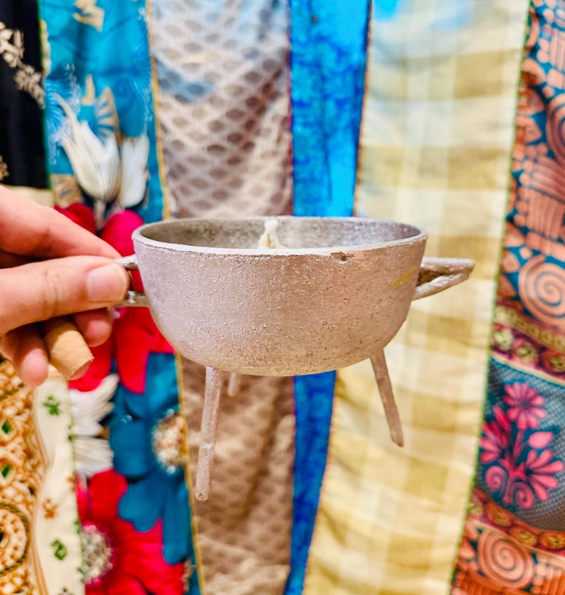 Zetwal Lamp Meche Etwal Vodou Ritual Light Loa Lwa Erzulie Dantor ...