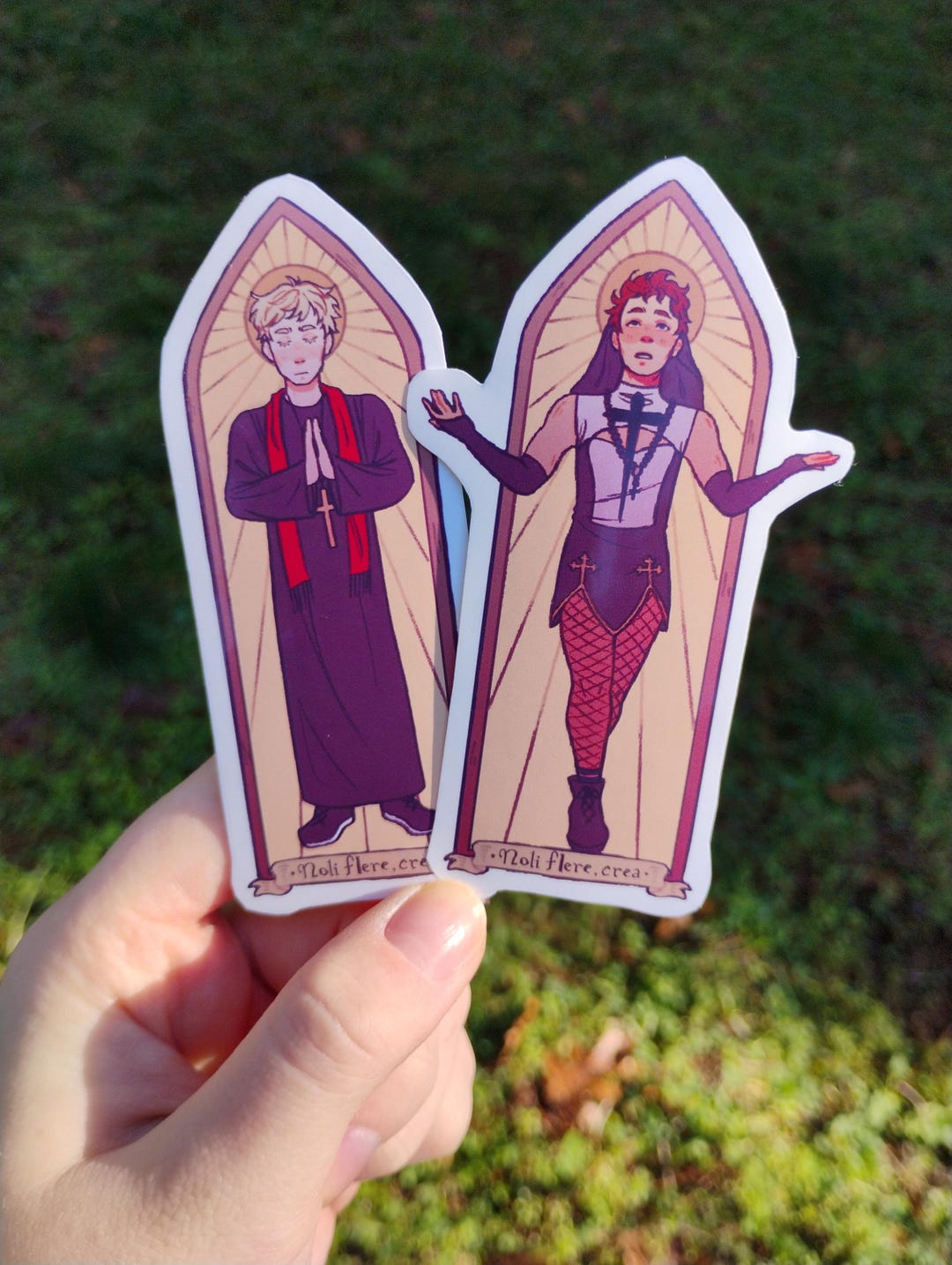 Sister Daniel and Father Philip Don't Cry, Craft Vinyl Stickers, Dan ...