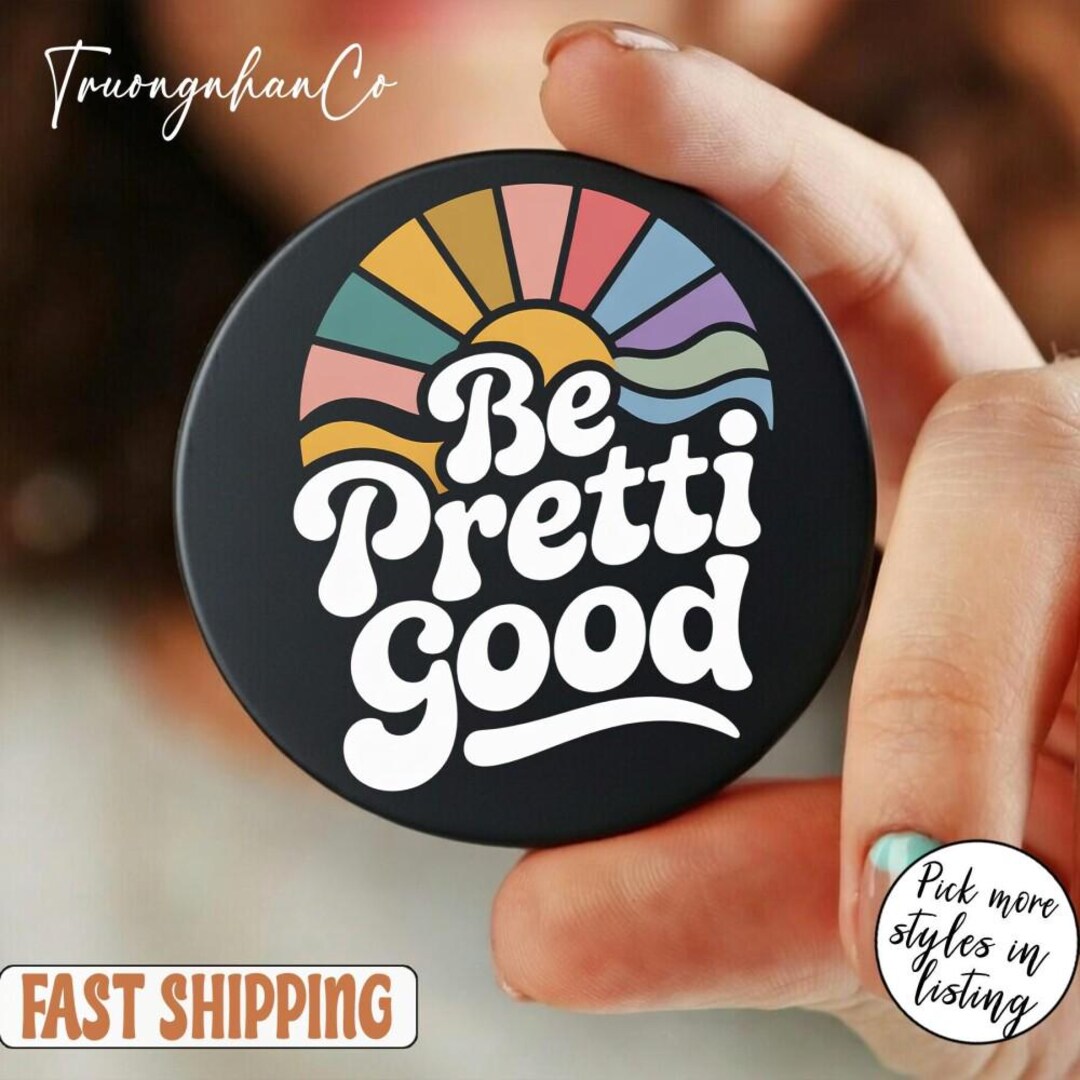 Be Pretti Good Pin Button, Liberal Political Pin, Protester Pin, Human ...