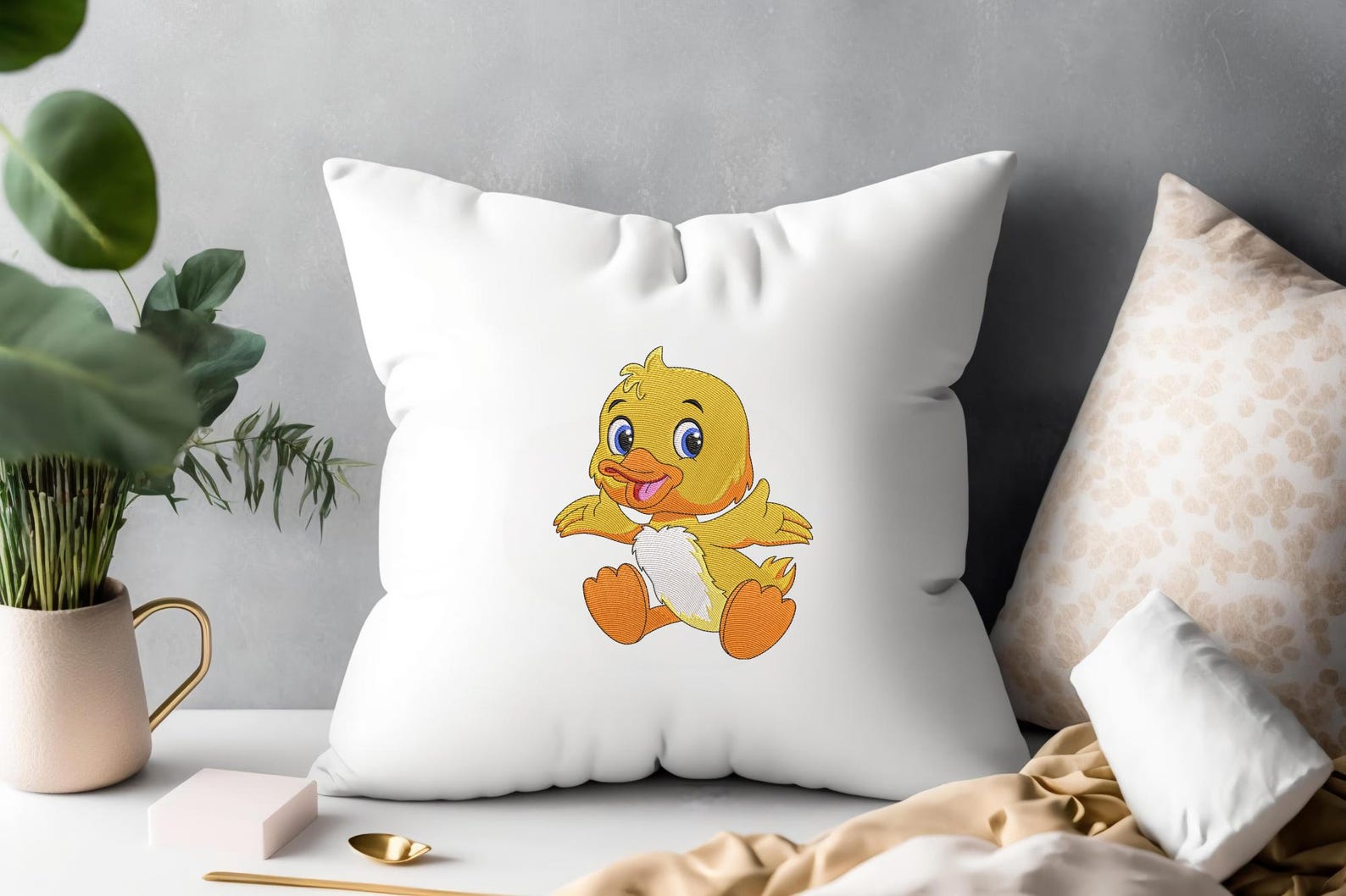 Duck Machine Embroidery Design, Instant Download - Etsy