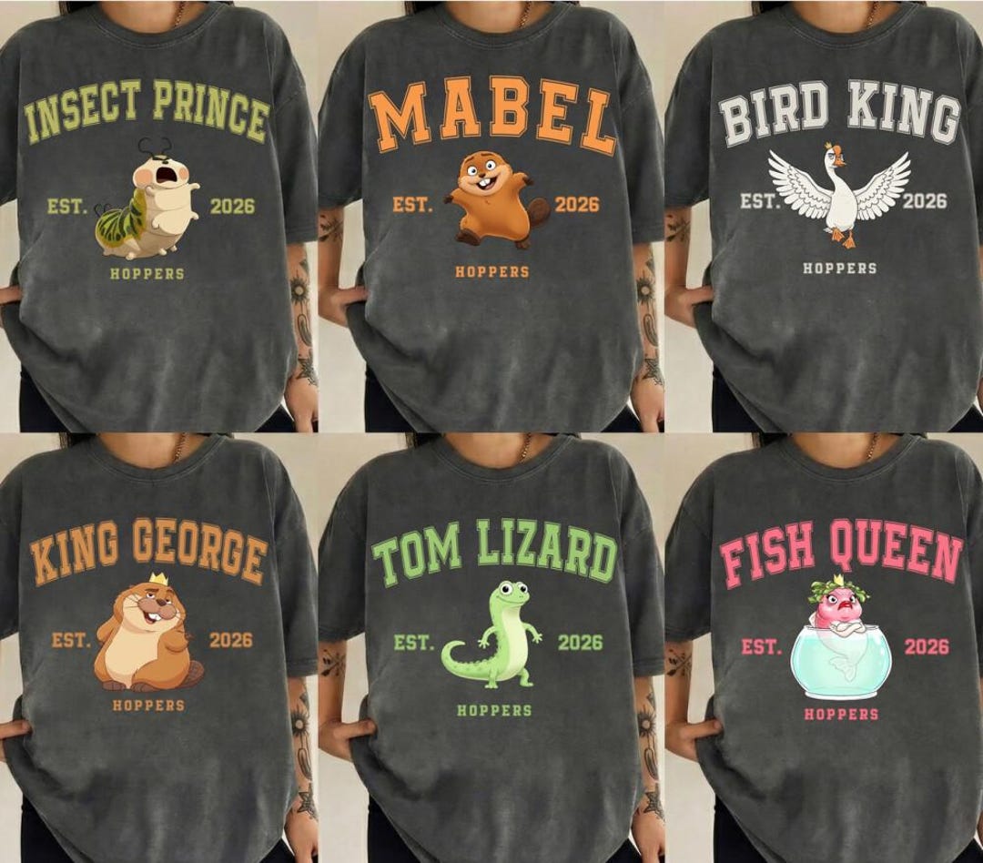 Disneyland Pixar Movie Hoppers Character Shirt, Disneyland Family ...