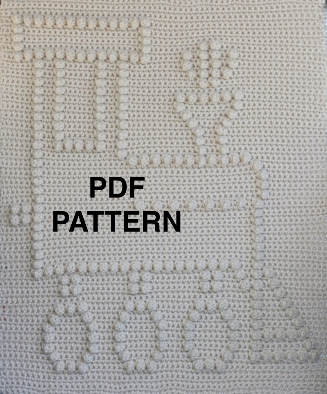 Choo Choo Train Baby Blanket Pattern - Crochet Pattern - Crochet Baby ...