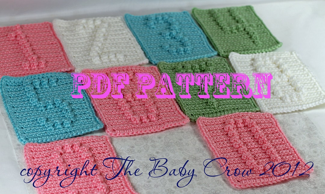 INSTANT DOWNLOAD - Crochet Pattern - Crochet Numbers and Symbols - 10 ...