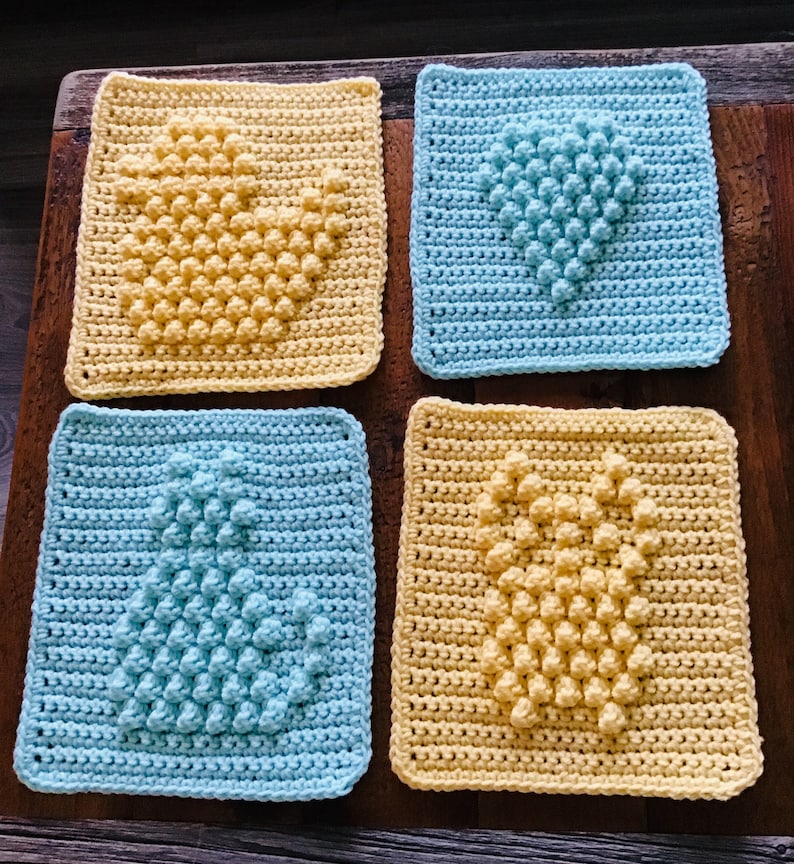 Airplane Square Crochet Pattern Baby Blanket Squares Pattern - Etsy