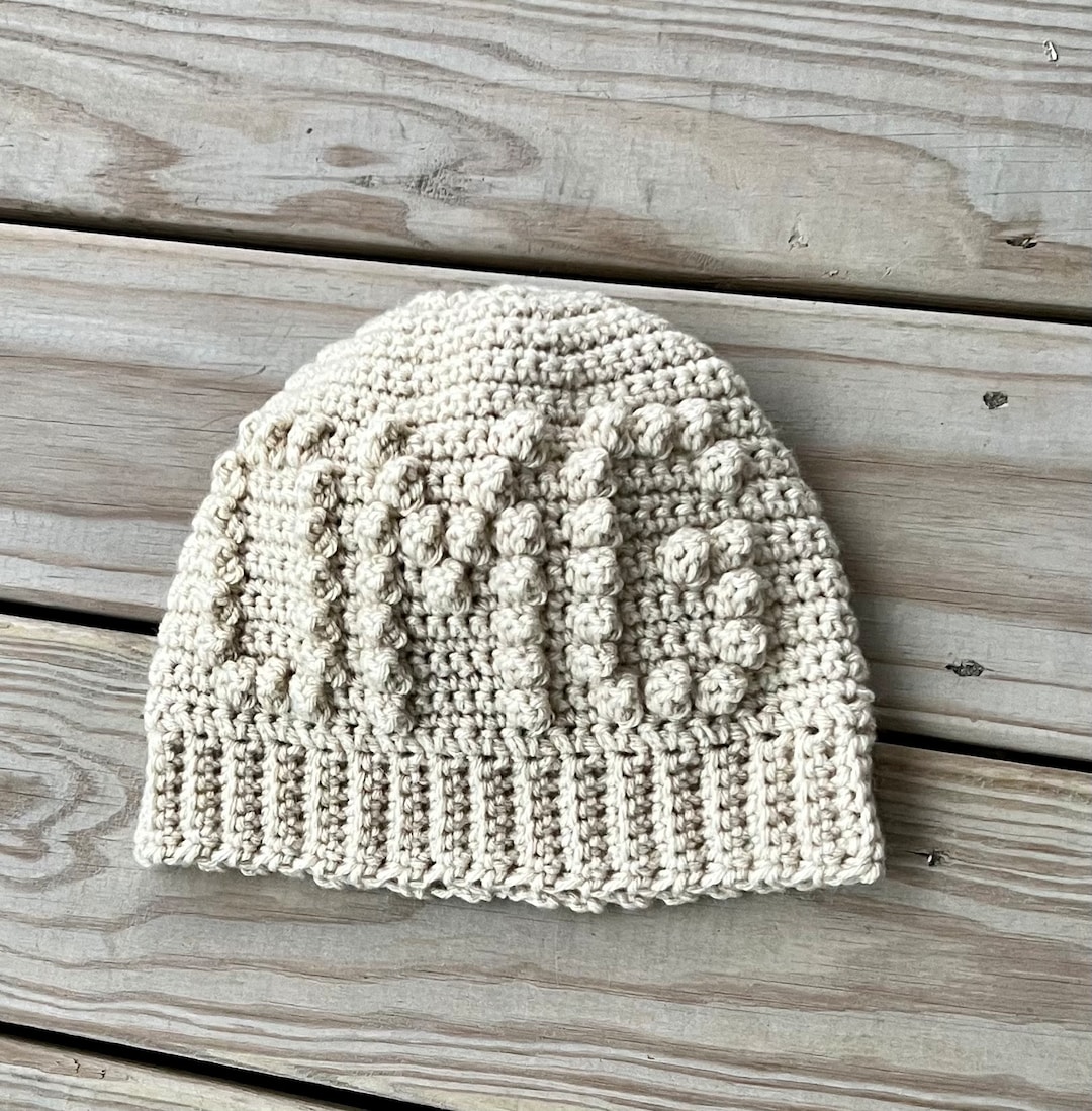 Initials Hat - Crochet Hat Pattern - Crochet Beanie Pattern - Crochet ...