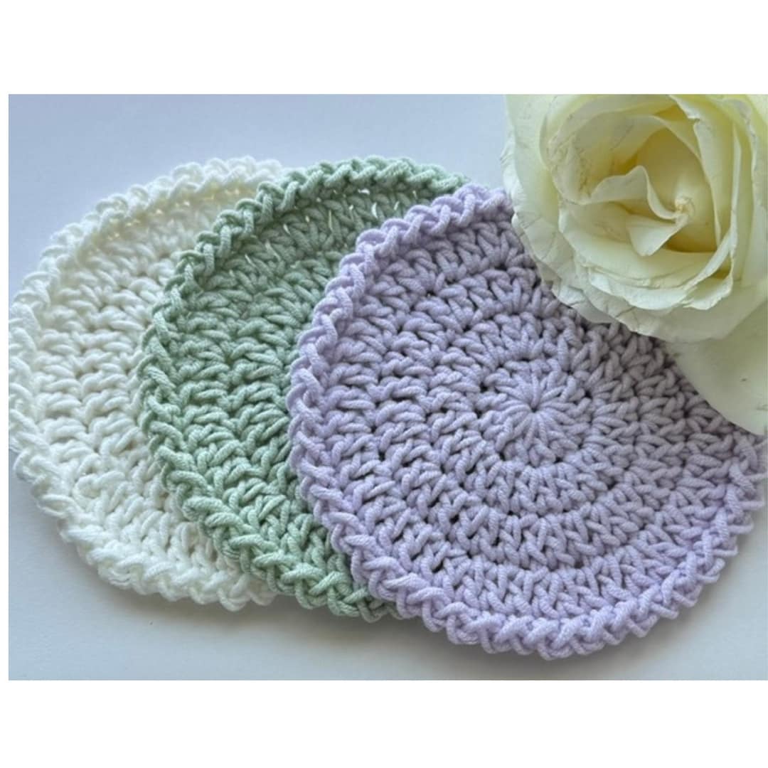 Crochet Coaster Pattern - Modern Farmhouse Style - Etsy