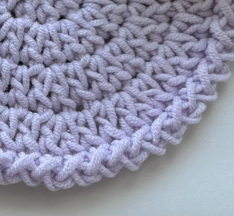 Crochet Coaster Pattern - Modern Farmhouse Style - Etsy