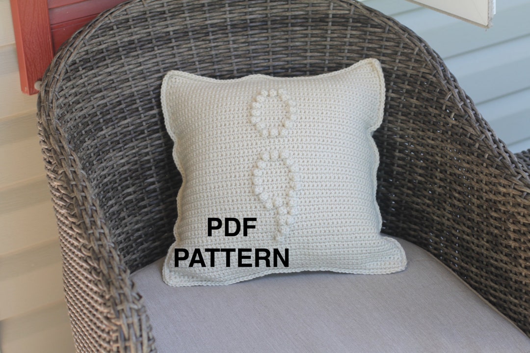 Crochet Semi Colon Pillow Pattern in Support of Mental Health Awareness ...