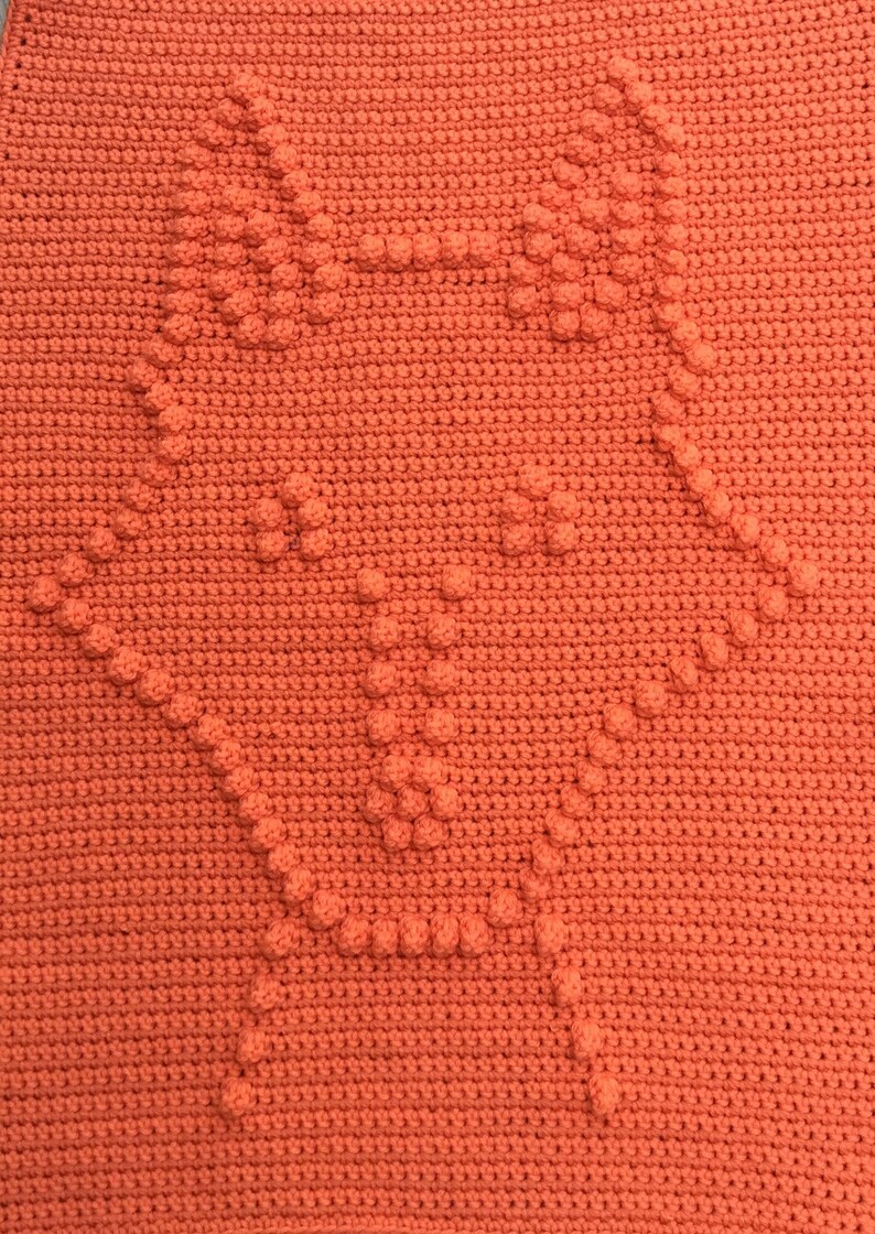 Crochet Fox Baby Blanket Pattern Fox Baby Blanket Pattern - Etsy