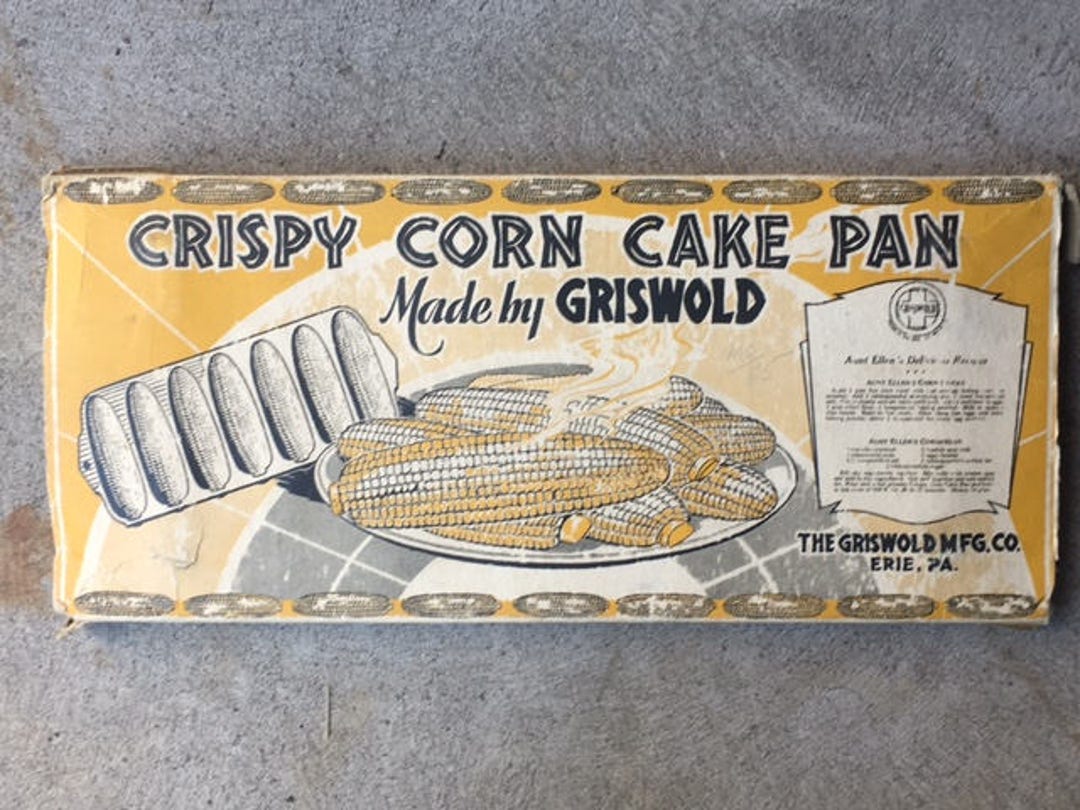 Griswold Crispy Corn Cake Pan in ORIGINAL BOX 273 930A - Etsy