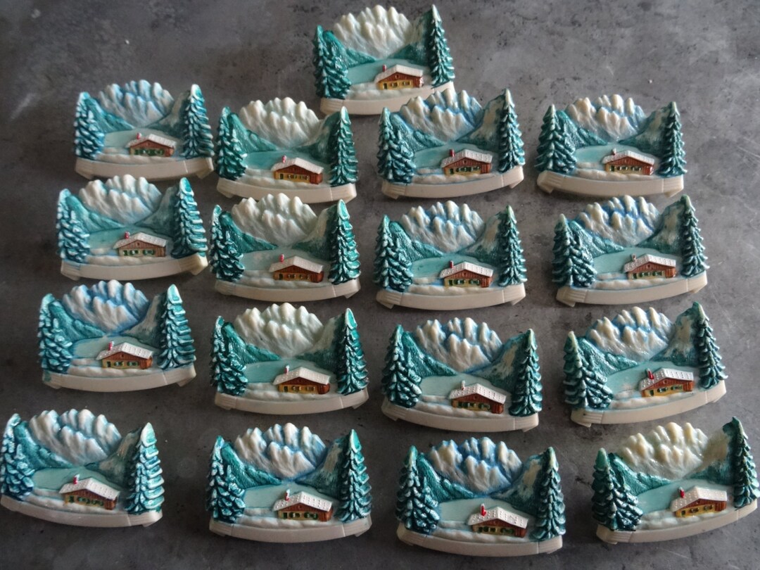 17 Log Cabin Mountain Hat Pins - Etsy