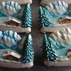 17 Log Cabin Mountain Hat Pins - Etsy