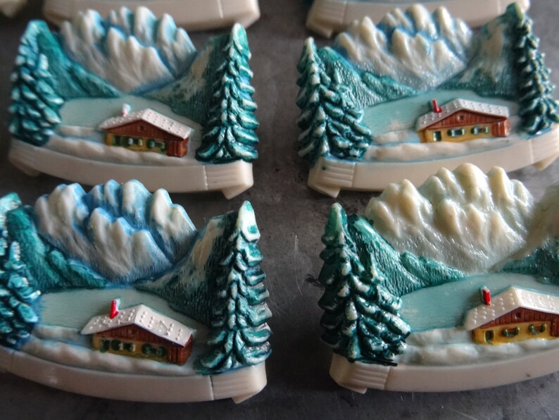 17 Log Cabin Mountain Hat Pins - Etsy