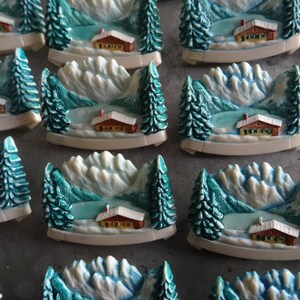 17 Log Cabin Mountain Hat Pins - Etsy