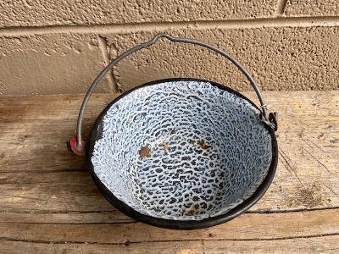 Swiss Berry Picking Pail Bucket Enamel #3 - Etsy