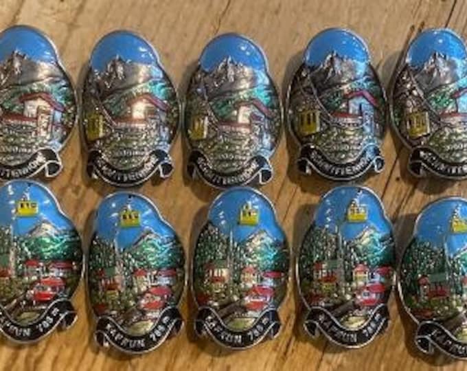 10 Stock Nagel Badges Metal Pins for German Hiking Stick Cane Alpine - Etsy