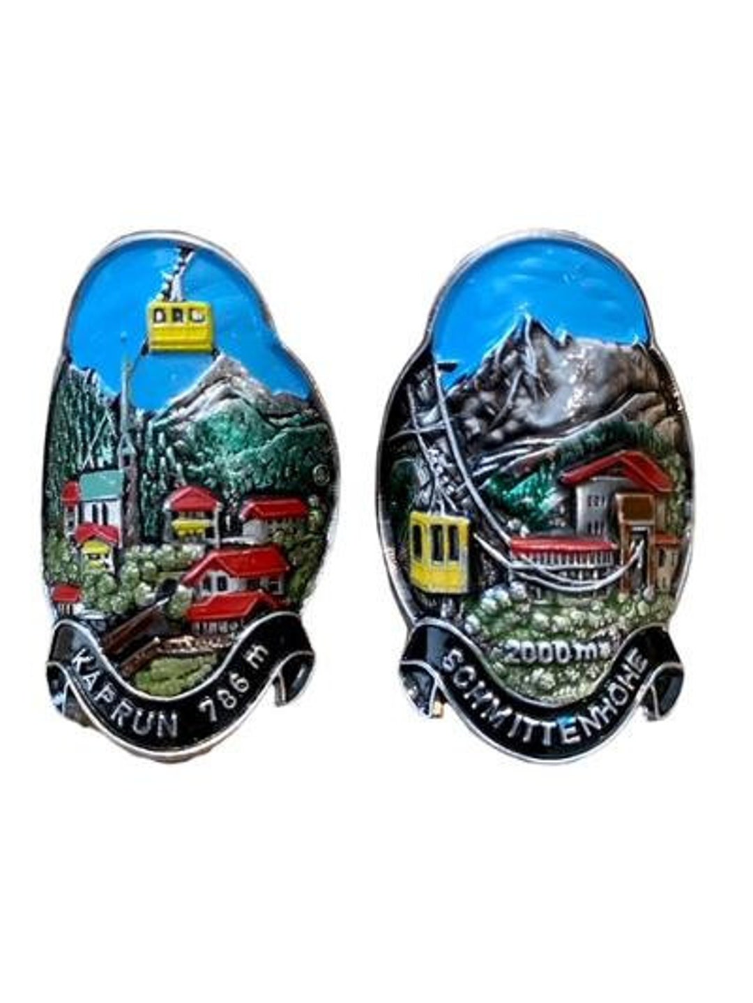 2 Stock Nagel Badges Metal Pins for German Hiking Stick Cane Alpine - Etsy