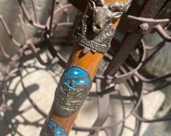 German Walking Stick Badges - Etsy