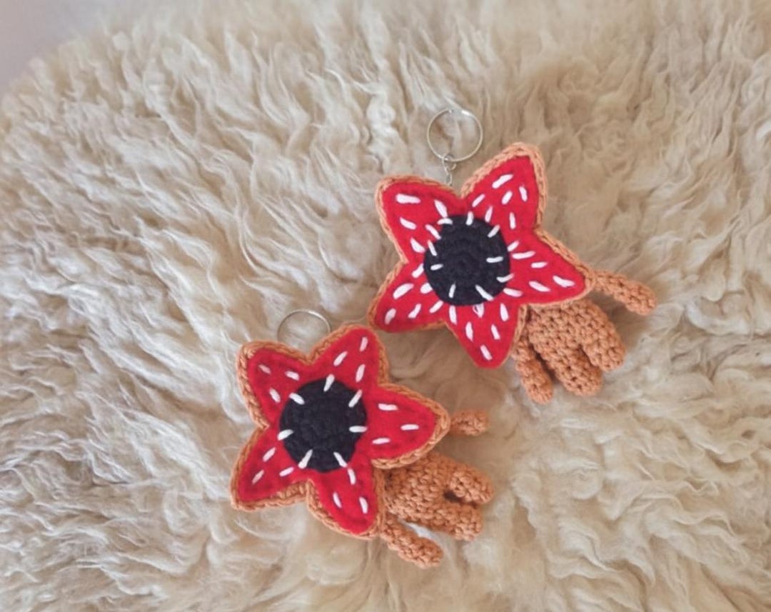 Demogorgon Crochet Pattern Bundle | Plushie & Keychain (PDF Pattern) - Etsy